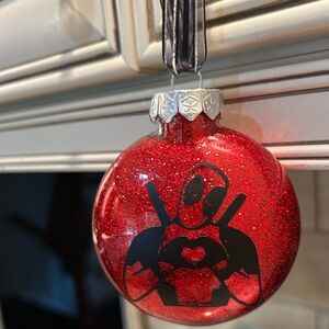 Hand Crafted | Holiday | Deadpool Custom Ornament Personalized Marvel ...